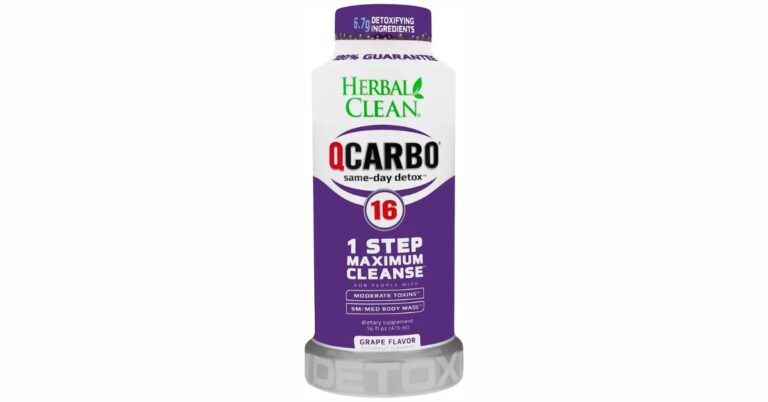 Herbal Clean Qcarbo16 Review | The Detox Game Changer