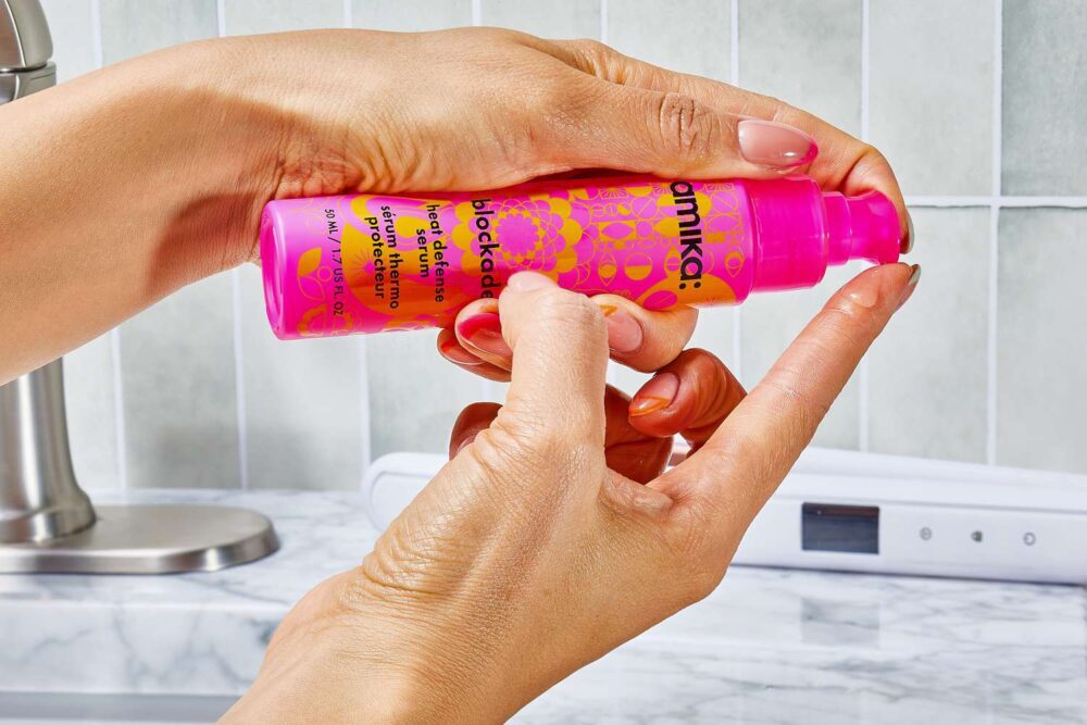Amika Blockade Heat Defense Serum Review | Salon-Quality!