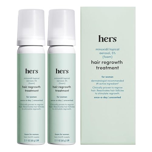 For Hers Hair Reviews | Fuller Hair Regrowth in 3 Months