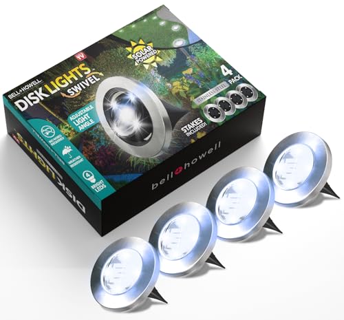 Swivel Disk Lights Reviews: Solar Lights with Style