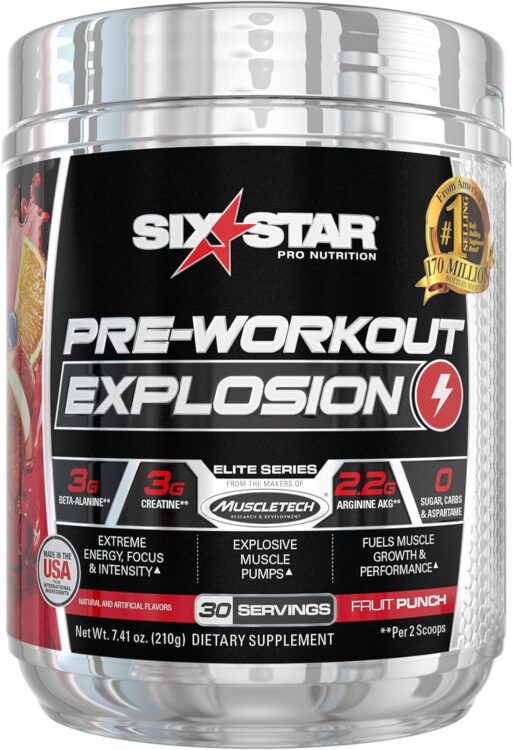 Six Star Pre Workout Review | Explosive Energy Boost