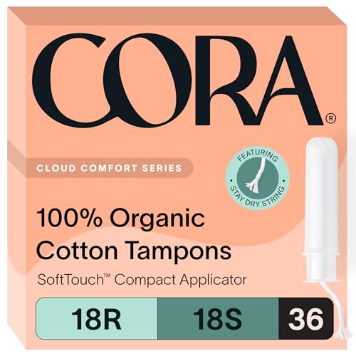 Cora Tampons Review | 100% Organic Cotton Comfort