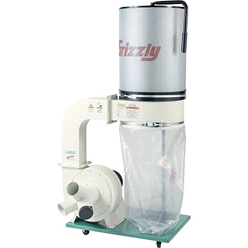 Grizzly 2 Hp Dust Collector Review| Filters 1-Micron Particles
