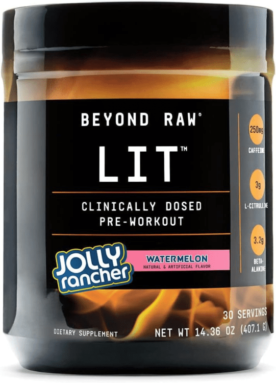 Beyond Raw Lit Pre Workout Review | Clinically Dosed, Energizing