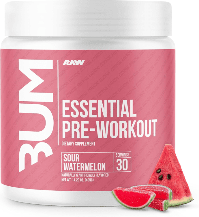 Bum Essential Pre Workout Review | Energizing Power Boost