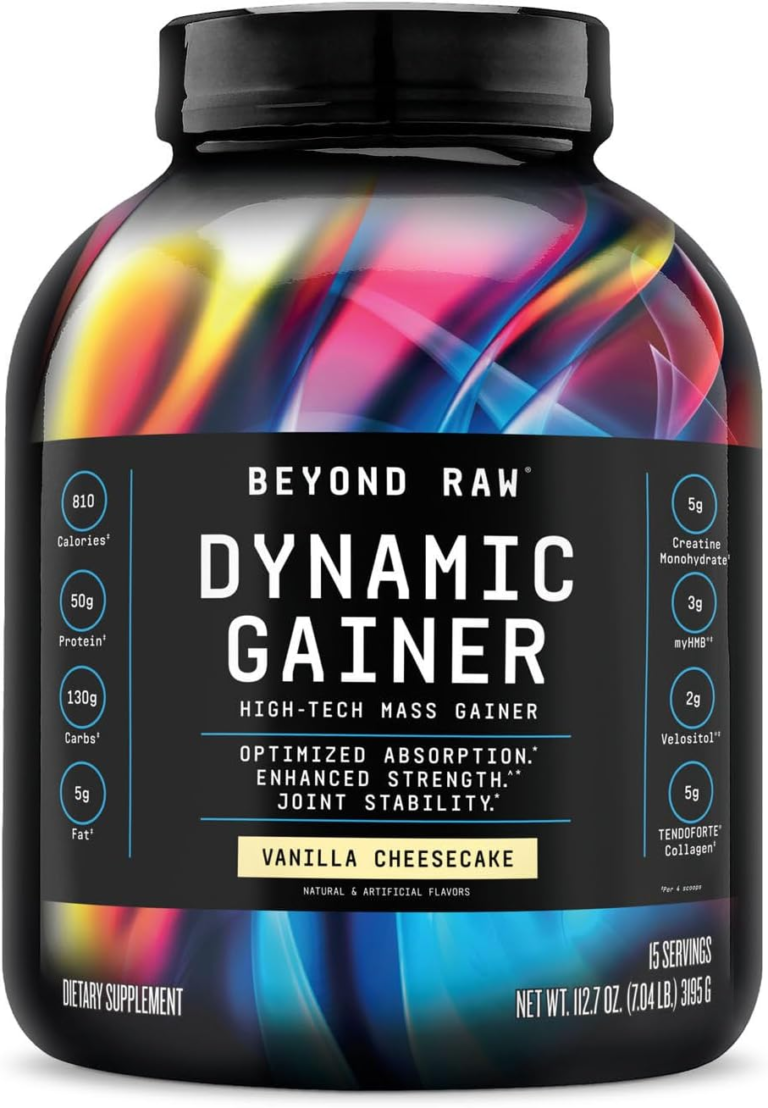 Beyond Raw Dynamic Gainer Review | High-Tech Mass Builder