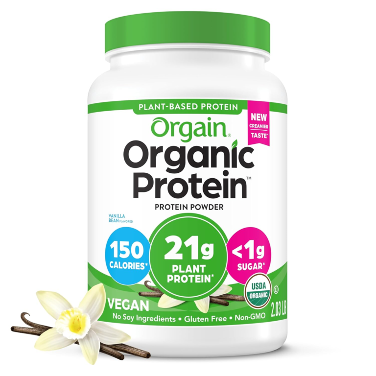 Orgain Organic Plant Based Protein Powder Review | Clean, Nutritious