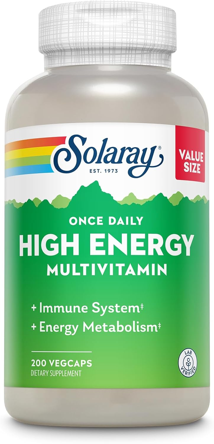 Solaray Vitamins Review | High-Potency Energy Boost